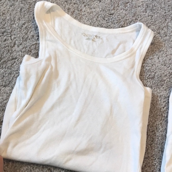 Shirts & Tops | Girls White Tank Top Bundle | Poshmark
